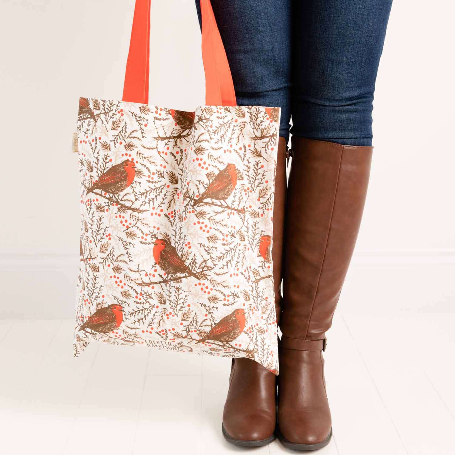 Robin Tote Bag | Animal Inspired Gifts by Cherith Harrison
