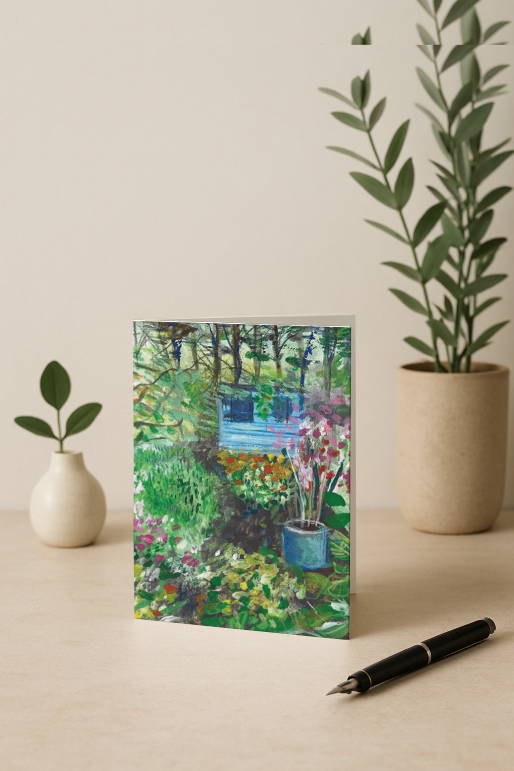 Garden Allotment Shed Card | Stationery by Cherith Harrison
