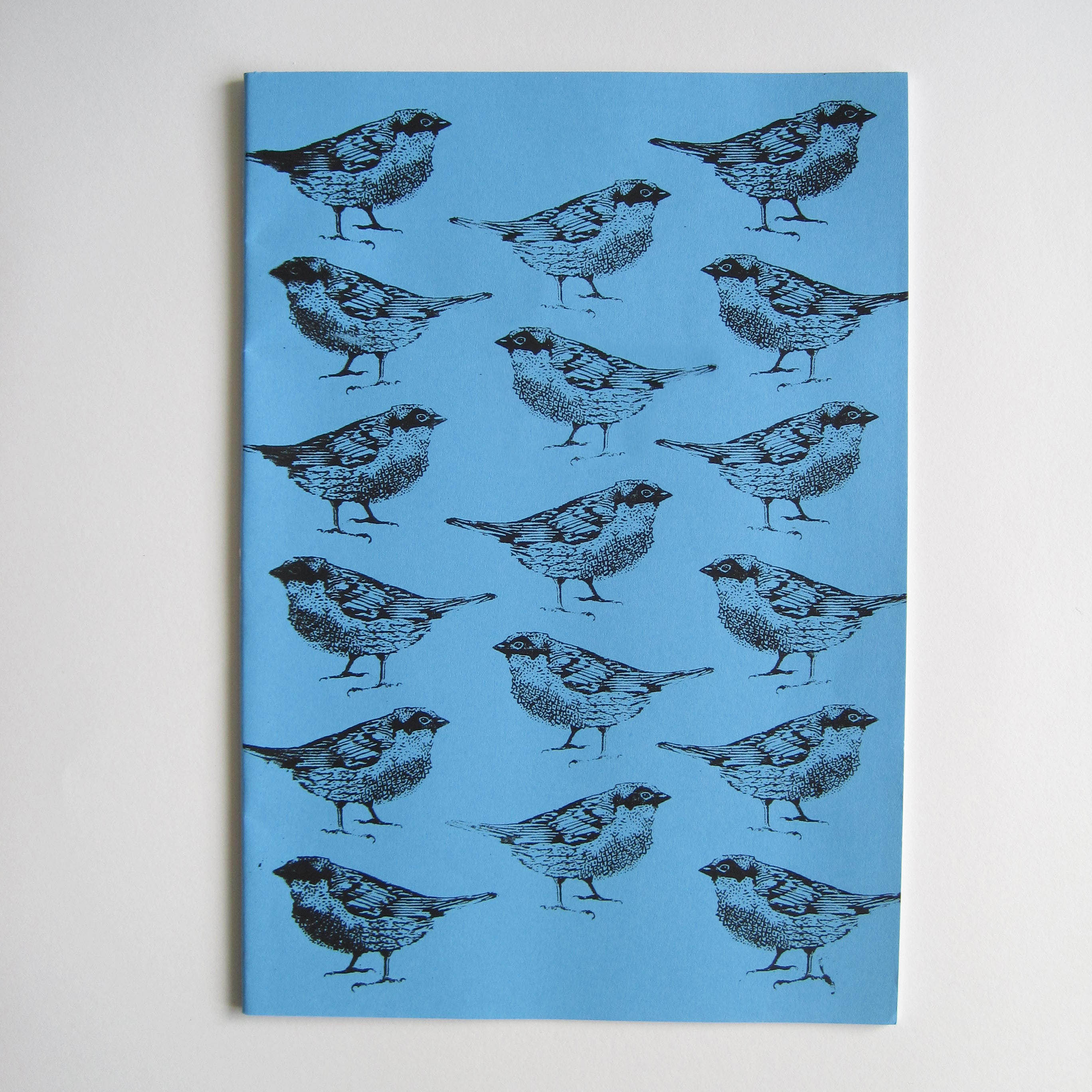 Screen Printed Bird Jotters | Wildlife Stationery by Cherith Harrison